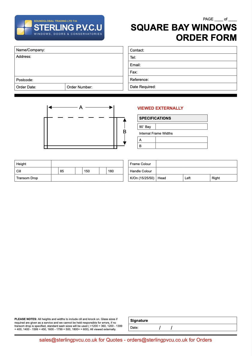 Knowledge Hub - Download Brochures & Technical Specs - Sterling Windows ...