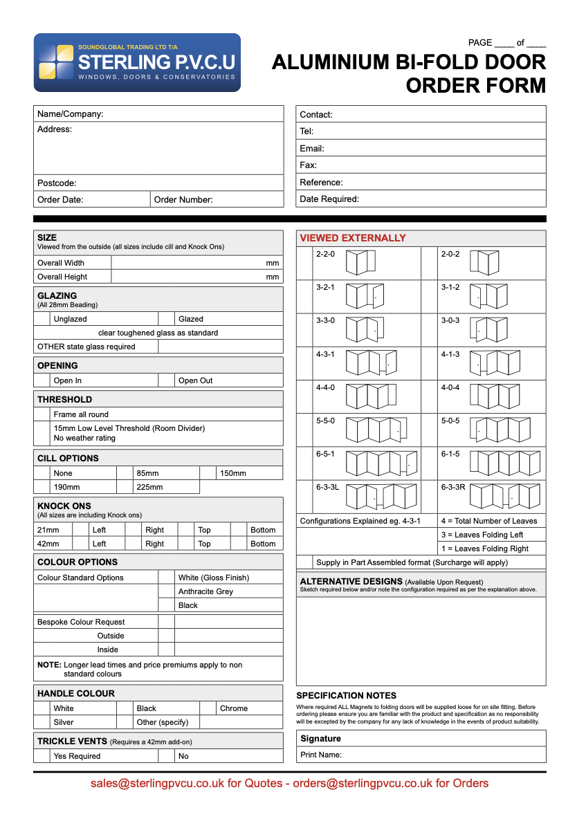 Knowledge Hub - Download Brochures & Technical Specs - Sterling Windows ...
