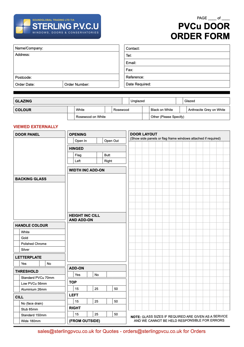 Knowledge Hub - Download Brochures & Technical Specs - Sterling Windows ...